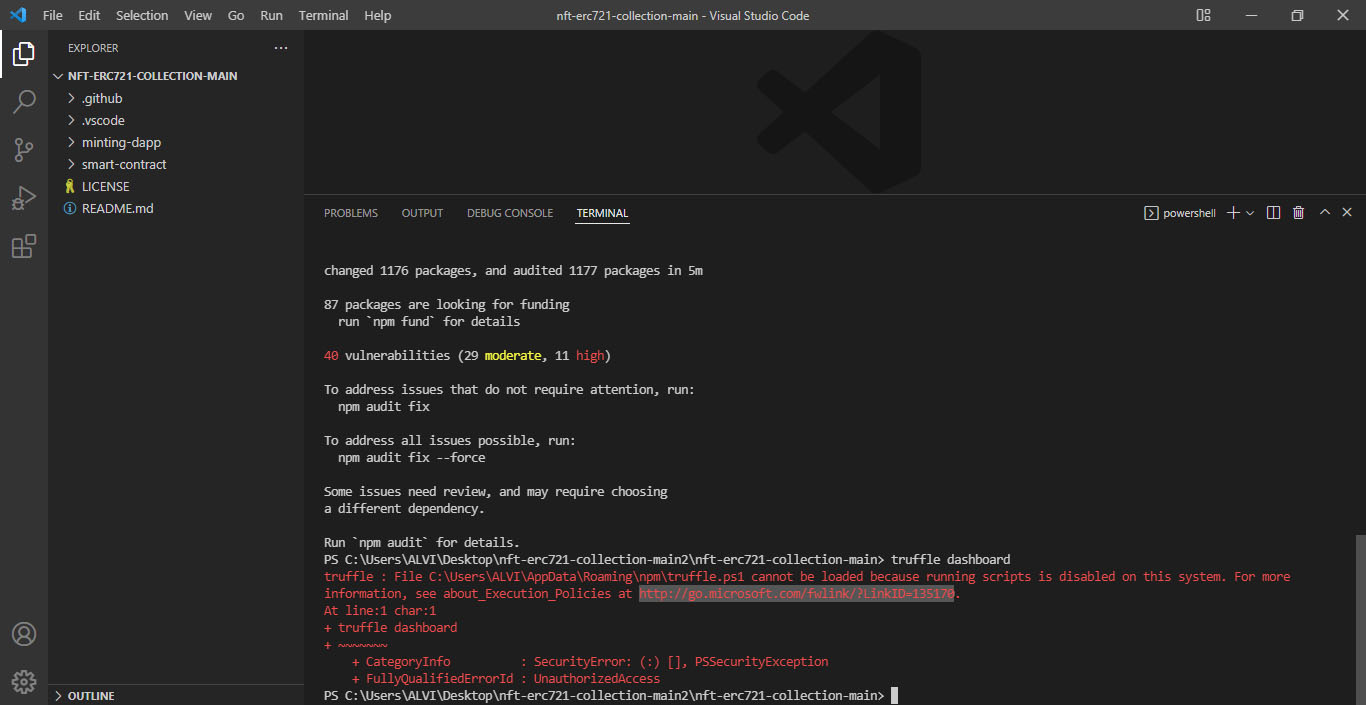 Truffle Dashboard Error · Issue #4860 · trufflesuite/truffle · GitHub