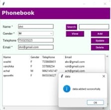 GitHub - SpoorthiP05/Phonebook