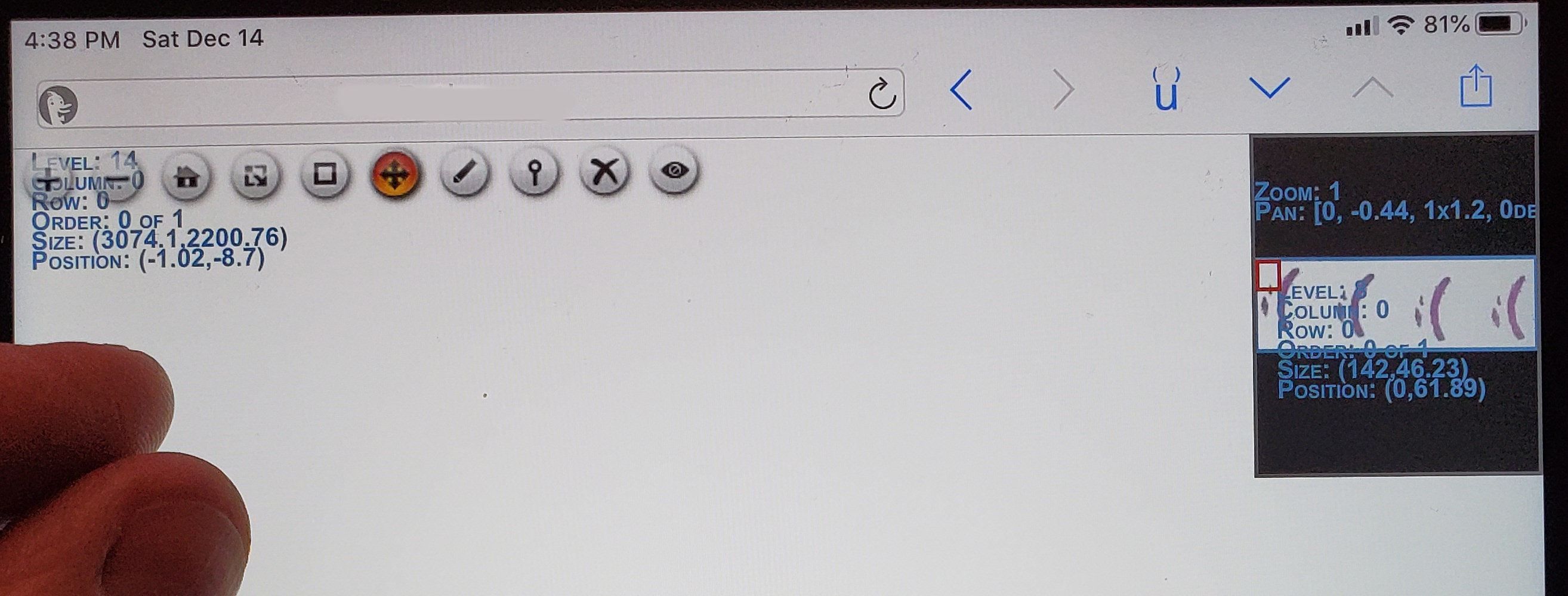 openseadragon viewer goes blank on iPad when zooming in DZI images · Issue #1751 · openseadragon ...