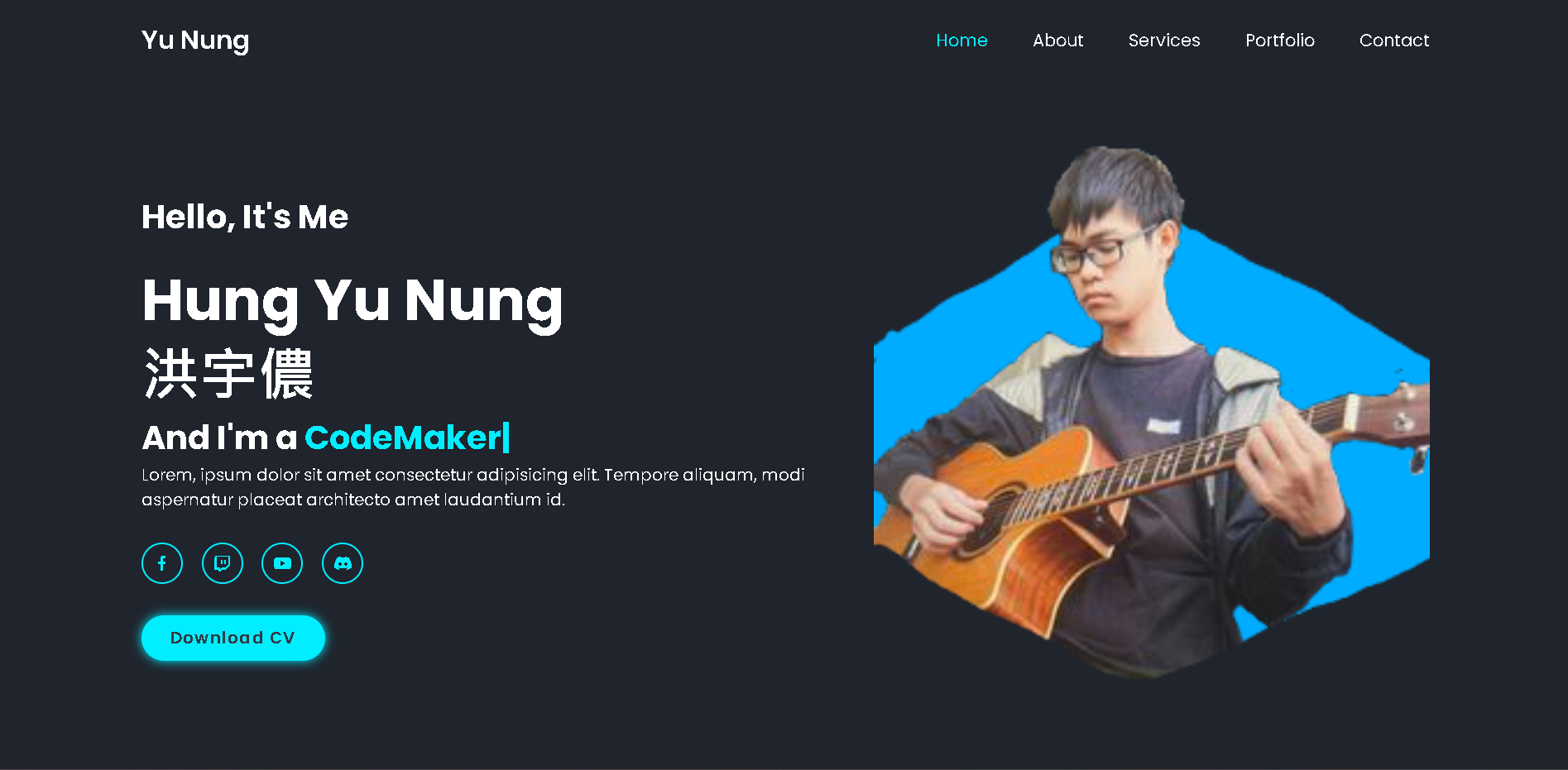 Github Codemaker0314 Main Website
