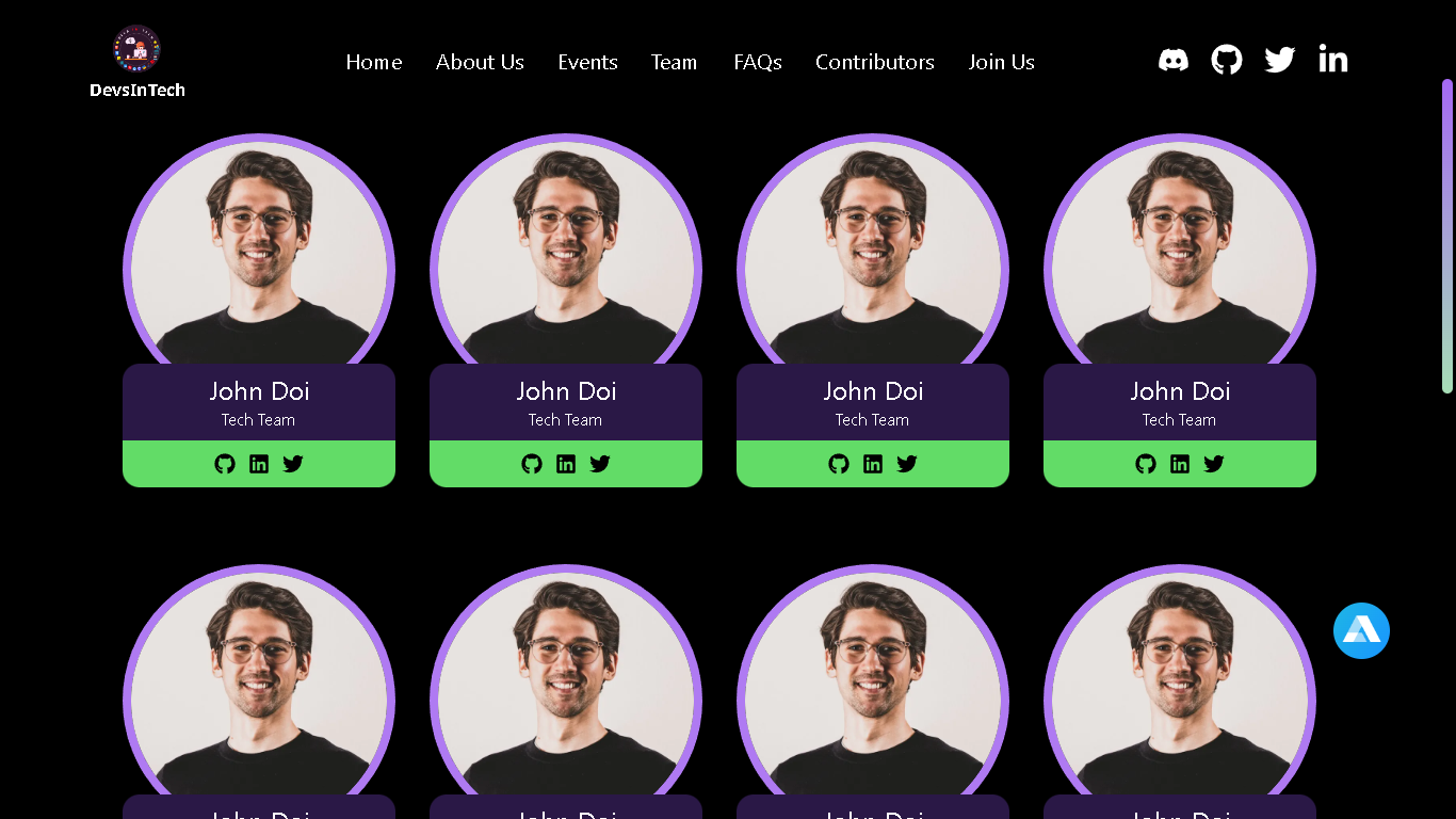 [BUG] · Issue #421 · devs-in-tech/DevsInTech · GitHub
