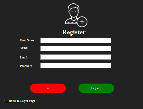 GitHub - Tamoza4/LoginApp: Login and register new user interface connected to online SQL database