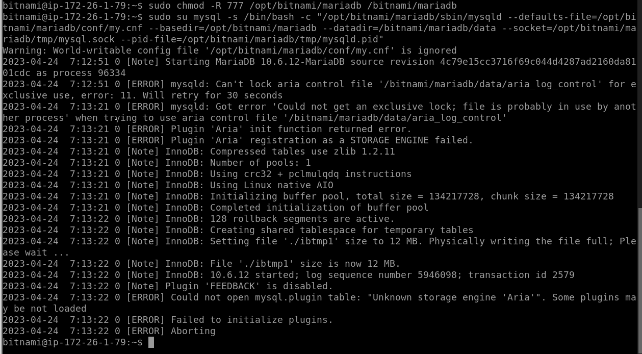 [WordPress] Server crash, shut down abrupt, no service accessible · Issue #855 · bitnami/vms ...
