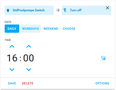 Changes in existing shedule are not carried over. · Issue #601 · nielsfaber/scheduler-card · GitHub