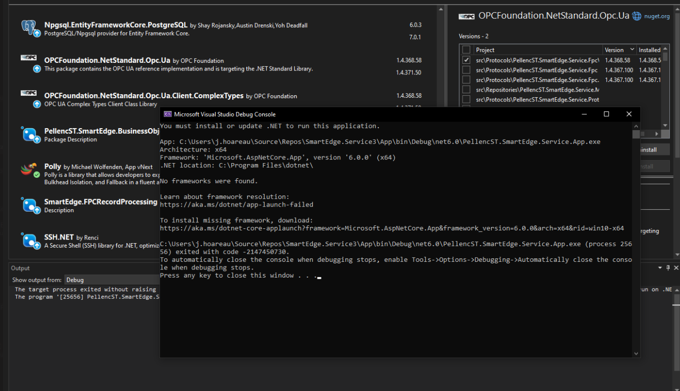 ASP.Net core dependancy since 1.4.368.58 · Issue #2046 · OPCFoundation/UA-.NETStandard · GitHub