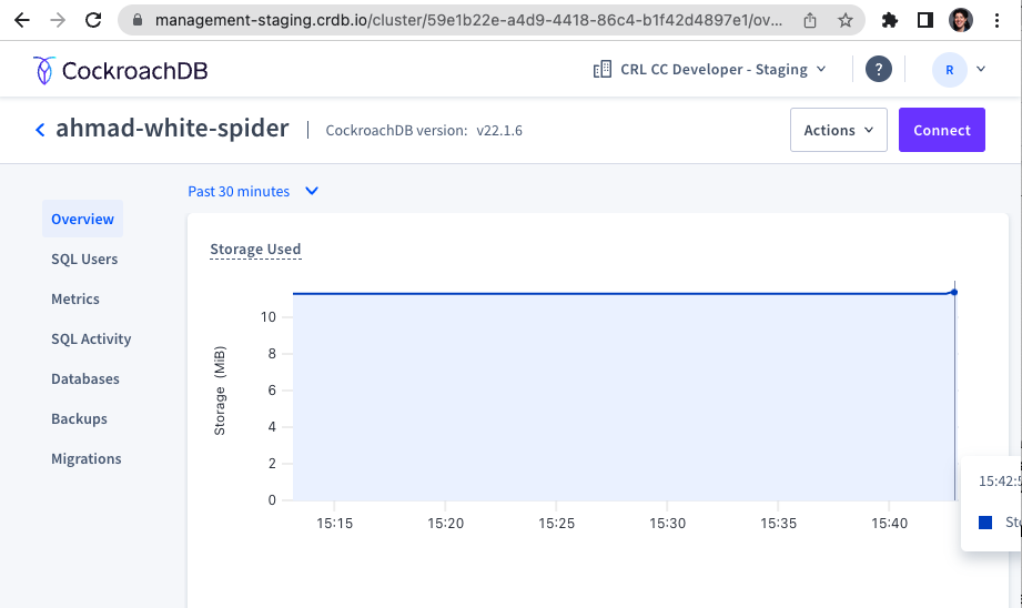 Chart tooltip gets squeezed on the right side of the screen · Issue #86778 · cockroachdb ...