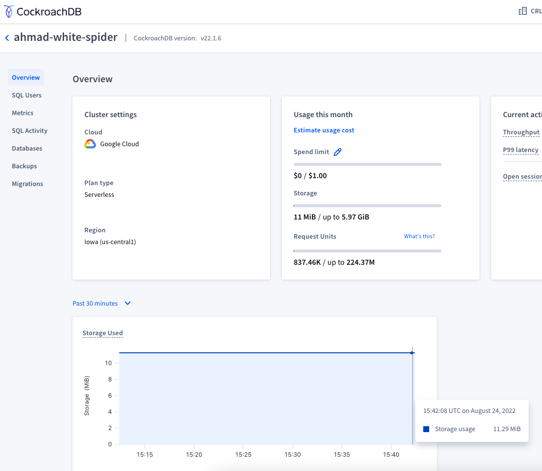 Chart tooltip gets squeezed on the right side of the screen · Issue #86778 · cockroachdb ...