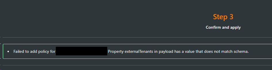 Conditional Access Import fails if there is exclusions set · Issue #1400 · KelvinTegelaar/CIPP ...