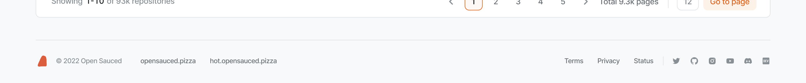 feature: Implement `Footer` component · Issue #316 · open-sauced/app · GitHub