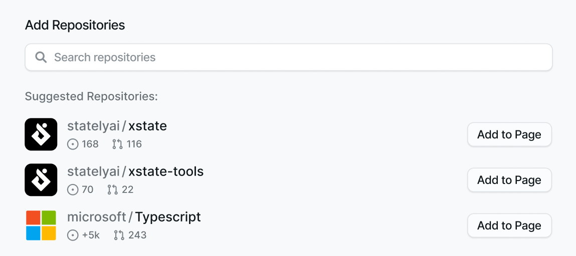 feature: Create Suggested Repository component · Issue #559 · open-sauced/app · GitHub