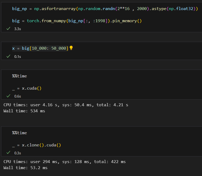 Tensor `.cuda()` very slow with specific array sizes · Issue #111570 · pytorch/pytorch · GitHub