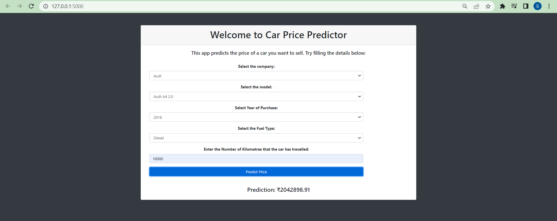 GitHub - SuryaMahesh789/Car-Price-Prediction