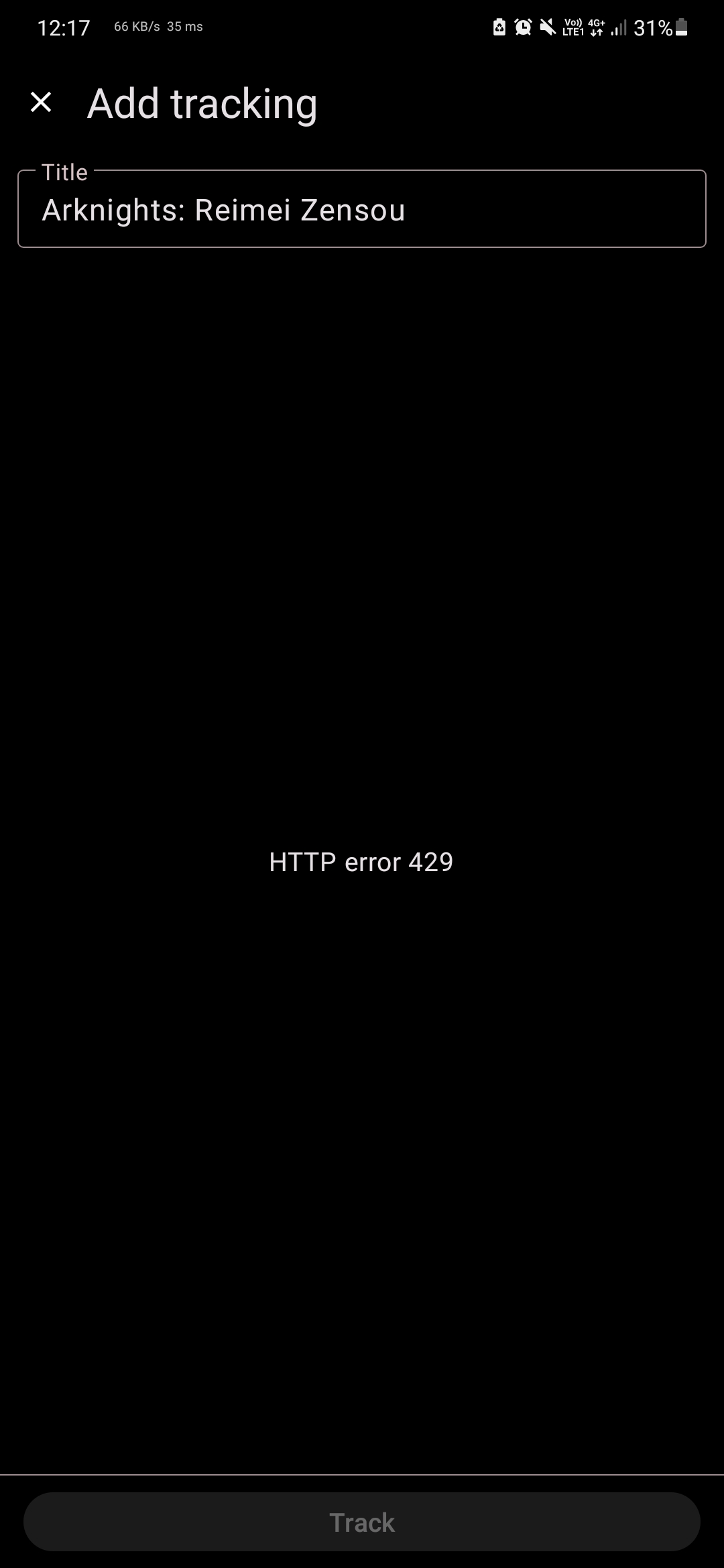 Anilist.co (tracking) error · Issue #824 · aniyomiorg/aniyomi · GitHub
