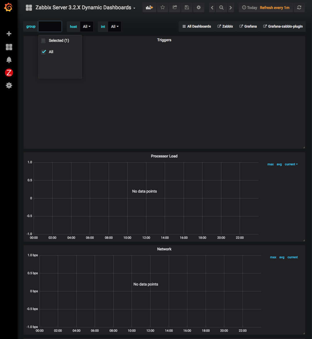 No Data Shown In Zabbix Data Source · Issue 612 · Grafanagrafana Zabbix · Github