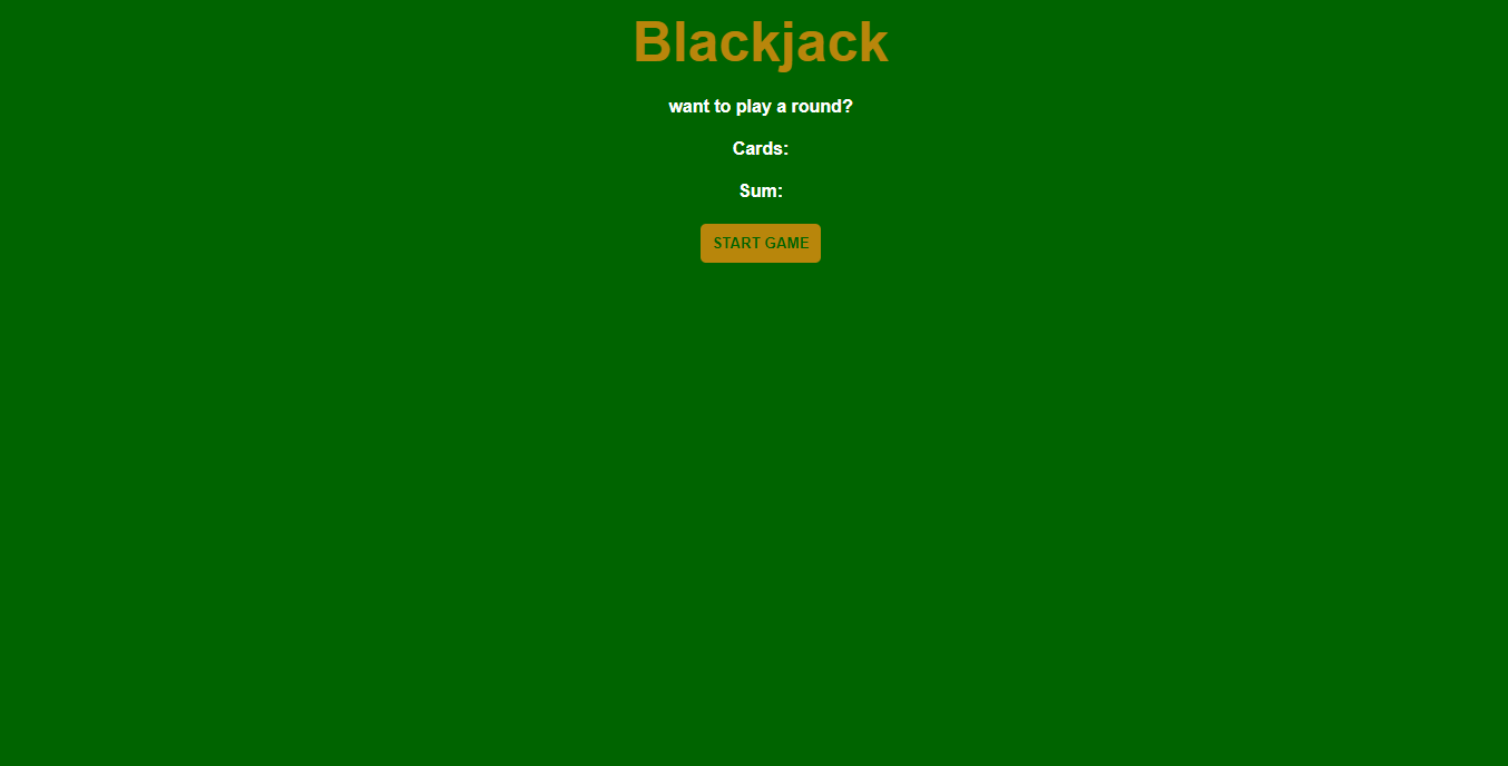 GitHub - Sottysam/Blackjack