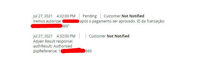 Paid orders randomly stuck on payment pending · Issue #1119 · Adyen/adyen-magento2 · GitHub