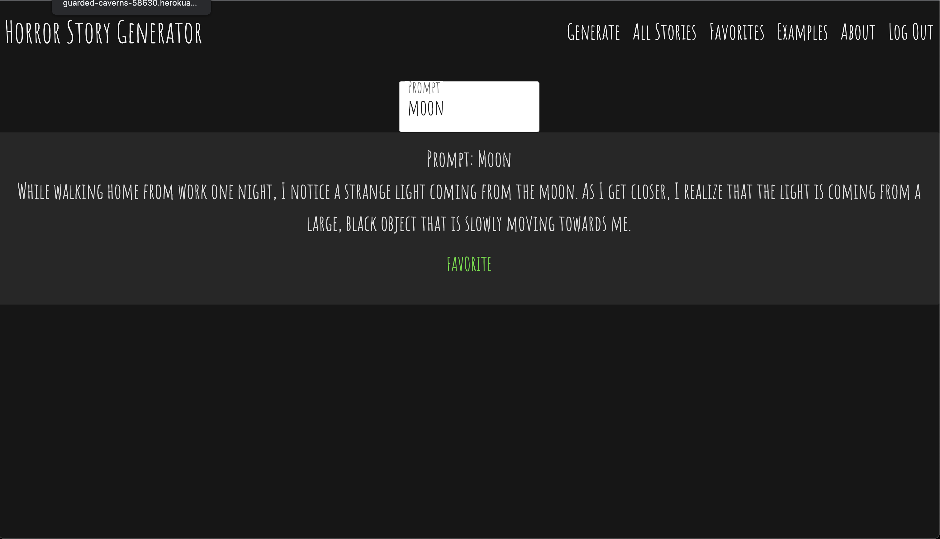GitHub - jacksteiner/ShortStoryGenerator