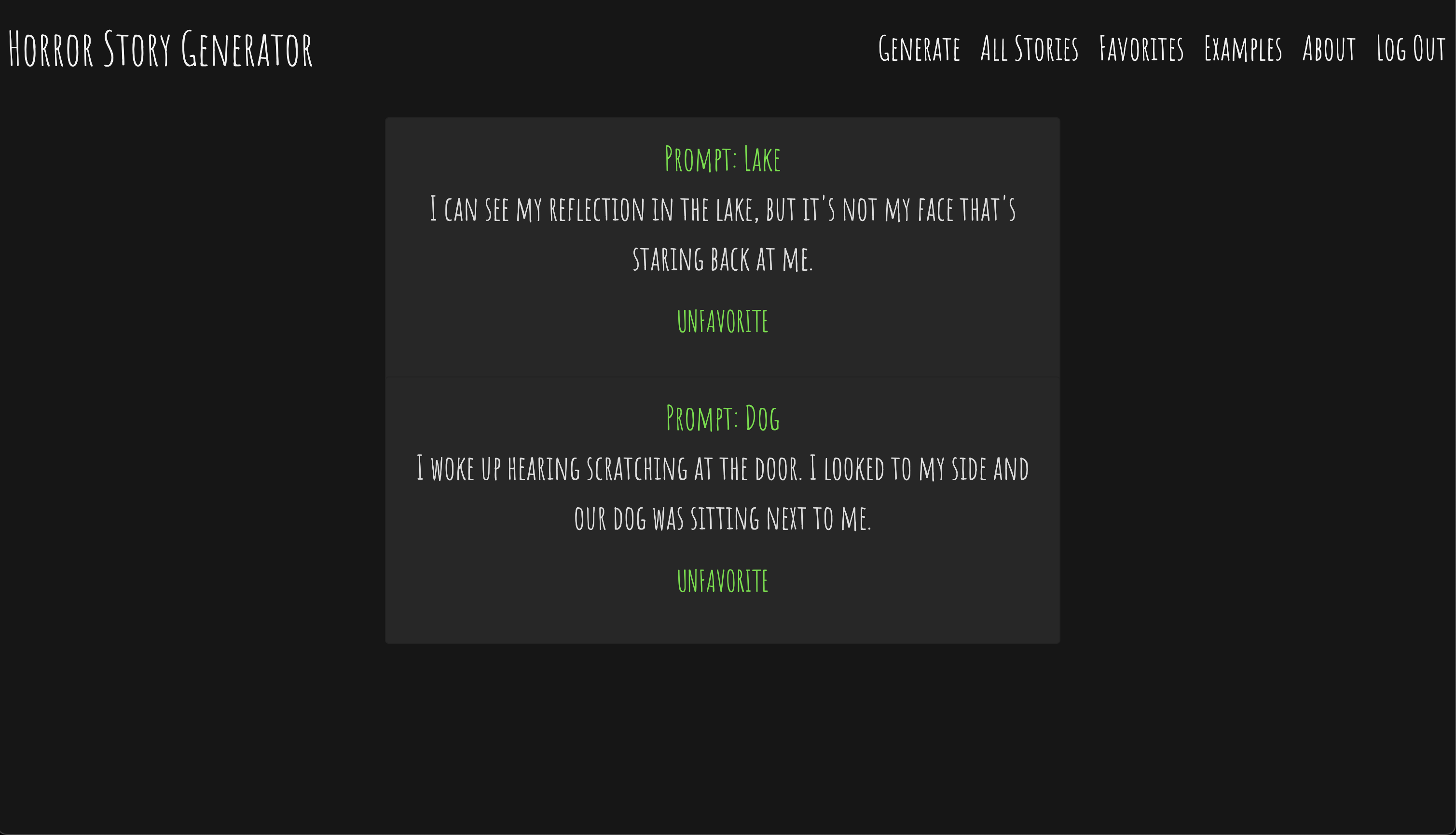 GitHub - jacksteiner/ShortStoryGenerator