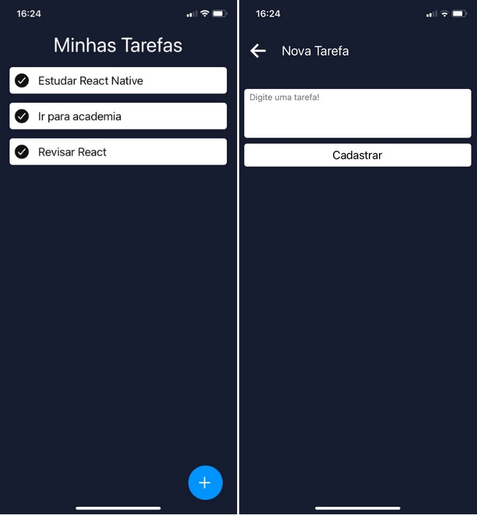 GitHub - CaioApoc/projeto-todolistNative: [AVANÇADO] - Projeto de uma ...