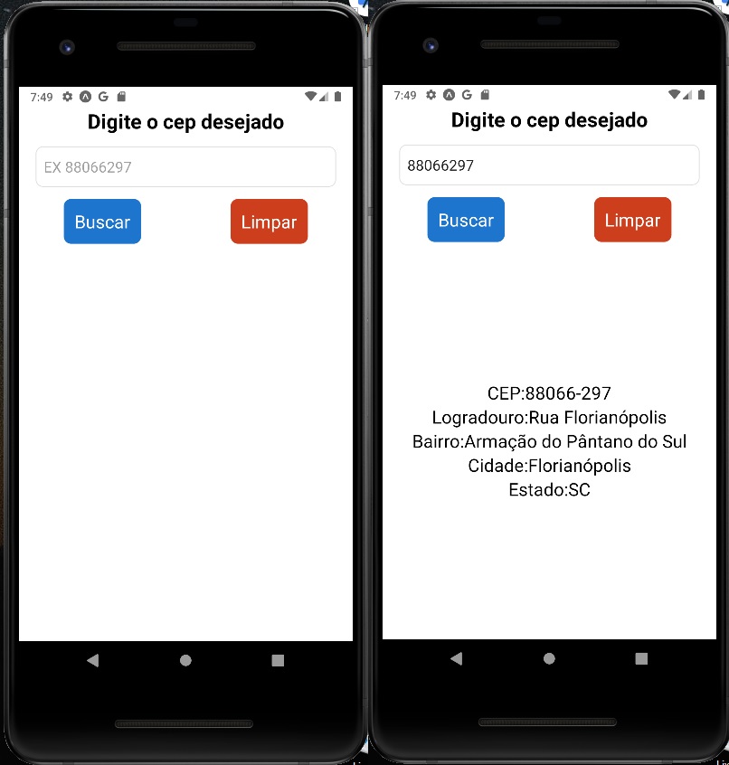 GitHub - CaioApoc/Projeto_buscaCepNative: [INTERMEDIARIO] - Projeto de um buscador de Cep para ...