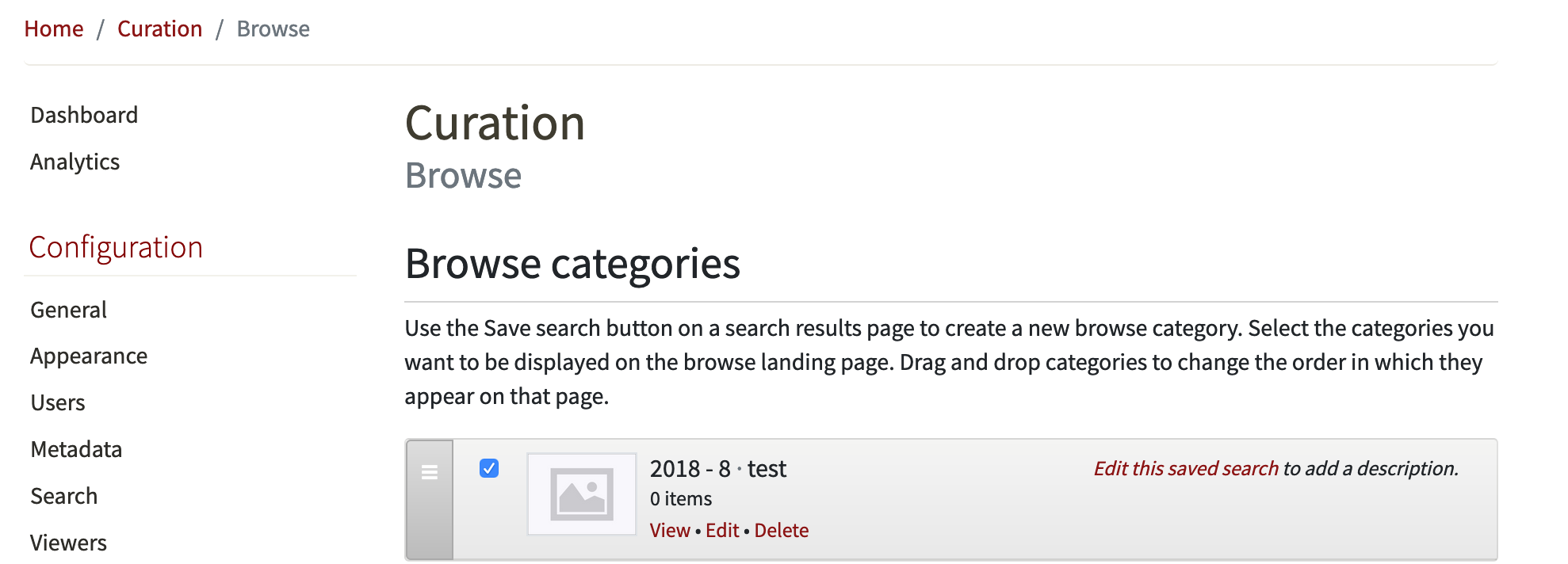 Add tabs to Curation > Browse admin page · Issue #2594 · projectblacklight/spotlight · GitHub