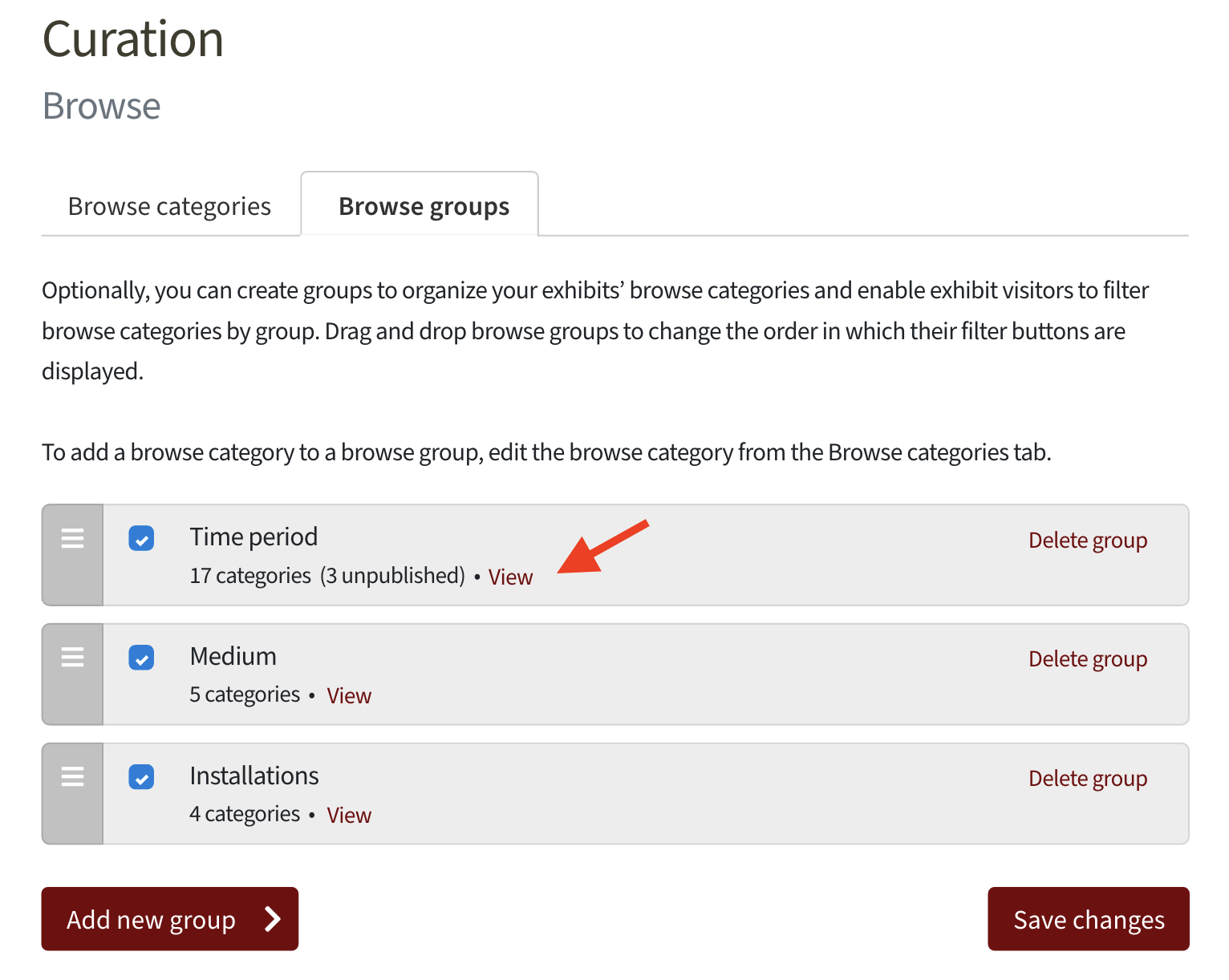 Enable browse group creation and management · Issue #2596 ...