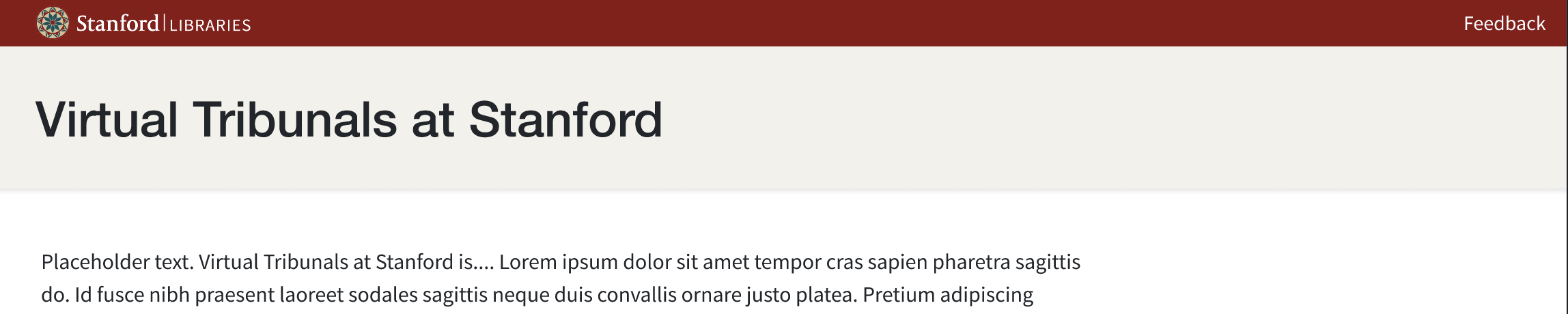 VT landing page: omit masthead elements · Issue #167 · sul-dlss/vt-arclight · GitHub