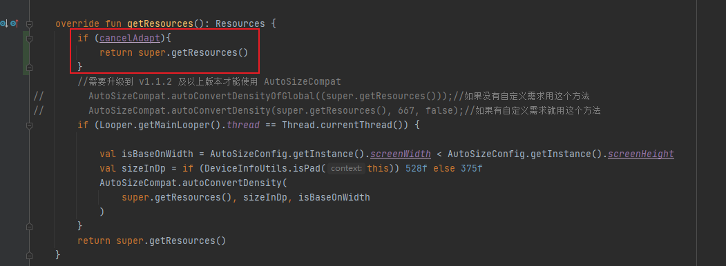 CancelAdapt失效 · Issue #365 · JessYanCoding/AndroidAutoSize · GitHub