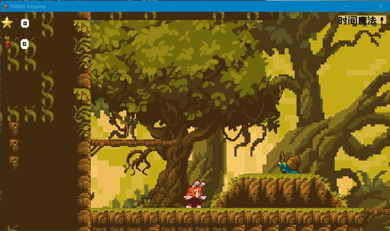 GitHub - Kibomoka/Rabbit-Jumping: 这是群里gj第一次比赛的作品。（不靠谱队）