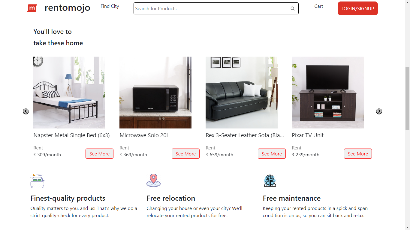 GitHub - Sahnawaz7hussain/Rentomojo-Clone-: Clone of rentomojo.com , India's leading rental ...