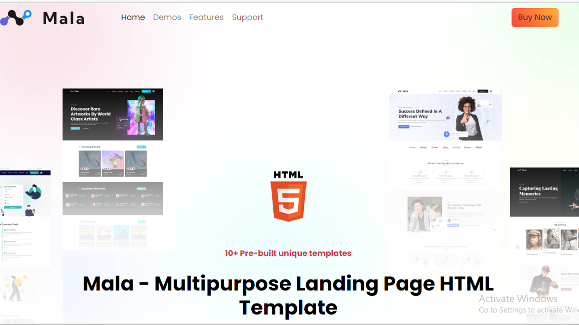 GitHub - saphalbhattarai/Mala-app: Mala - Multipurpose Landing Page ...