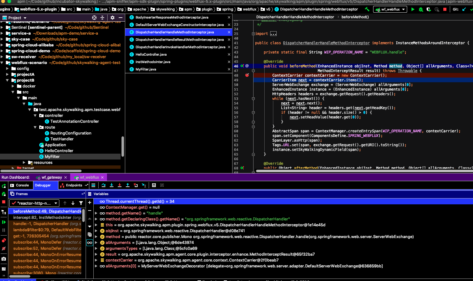 Webflux plugin throw ClassCastException when defining a filter · Issue #3392 · apache/skywalking ...