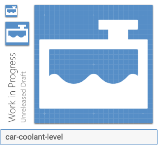 Engine coolant level icon · Issue #4041 · Templarian/MaterialDesign ...