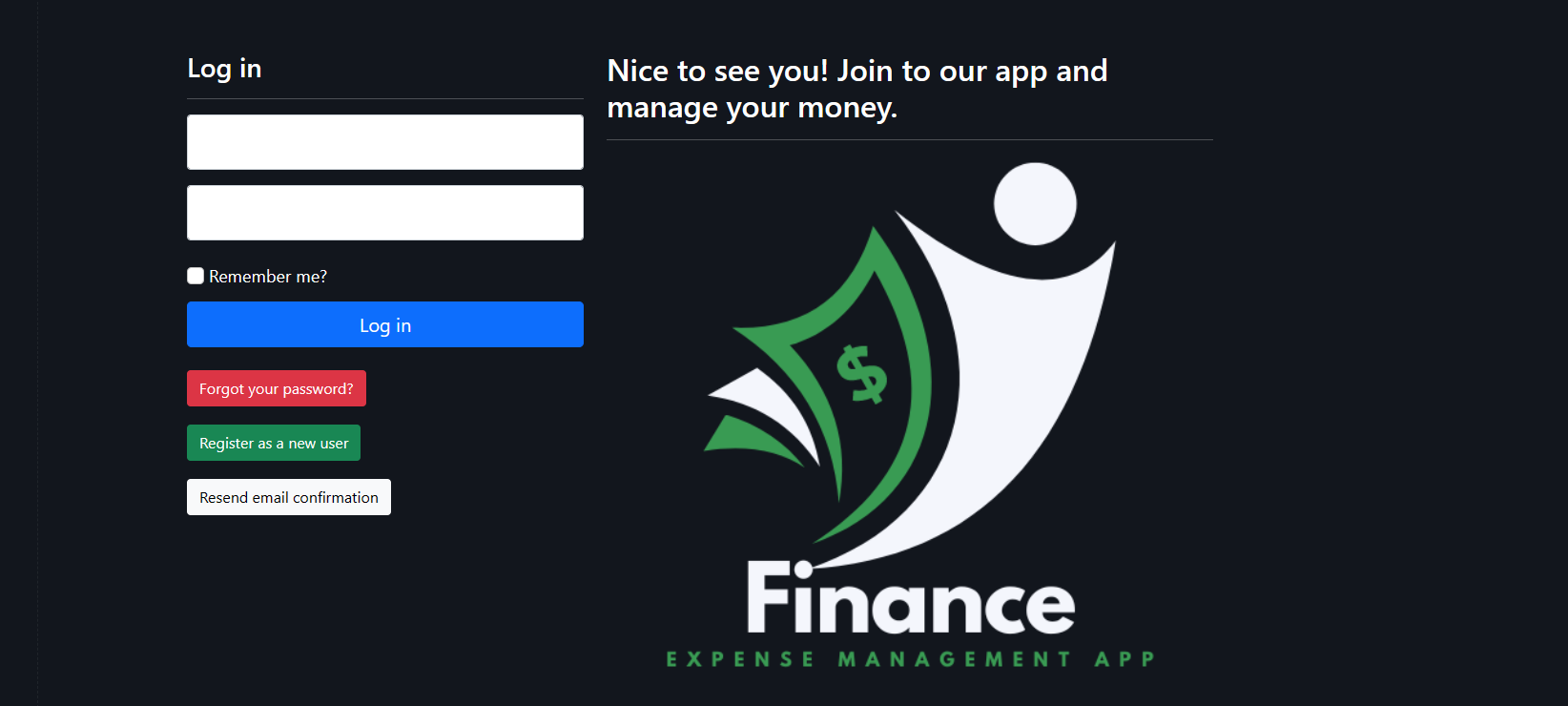 GitHub - SebastianMajcher2005/expense-management-app: Application to manage and analyze expenses ...