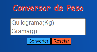 GitHub - GustavoArielRos/Conversor-de-Peso-KG-e-G-javascript: Conversor de Peso(contendo somente ...