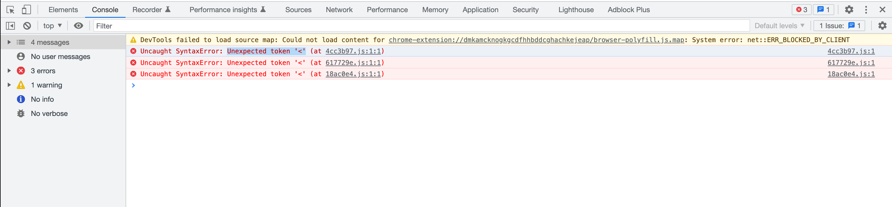 [webpack Ssr False] Unexpected Token