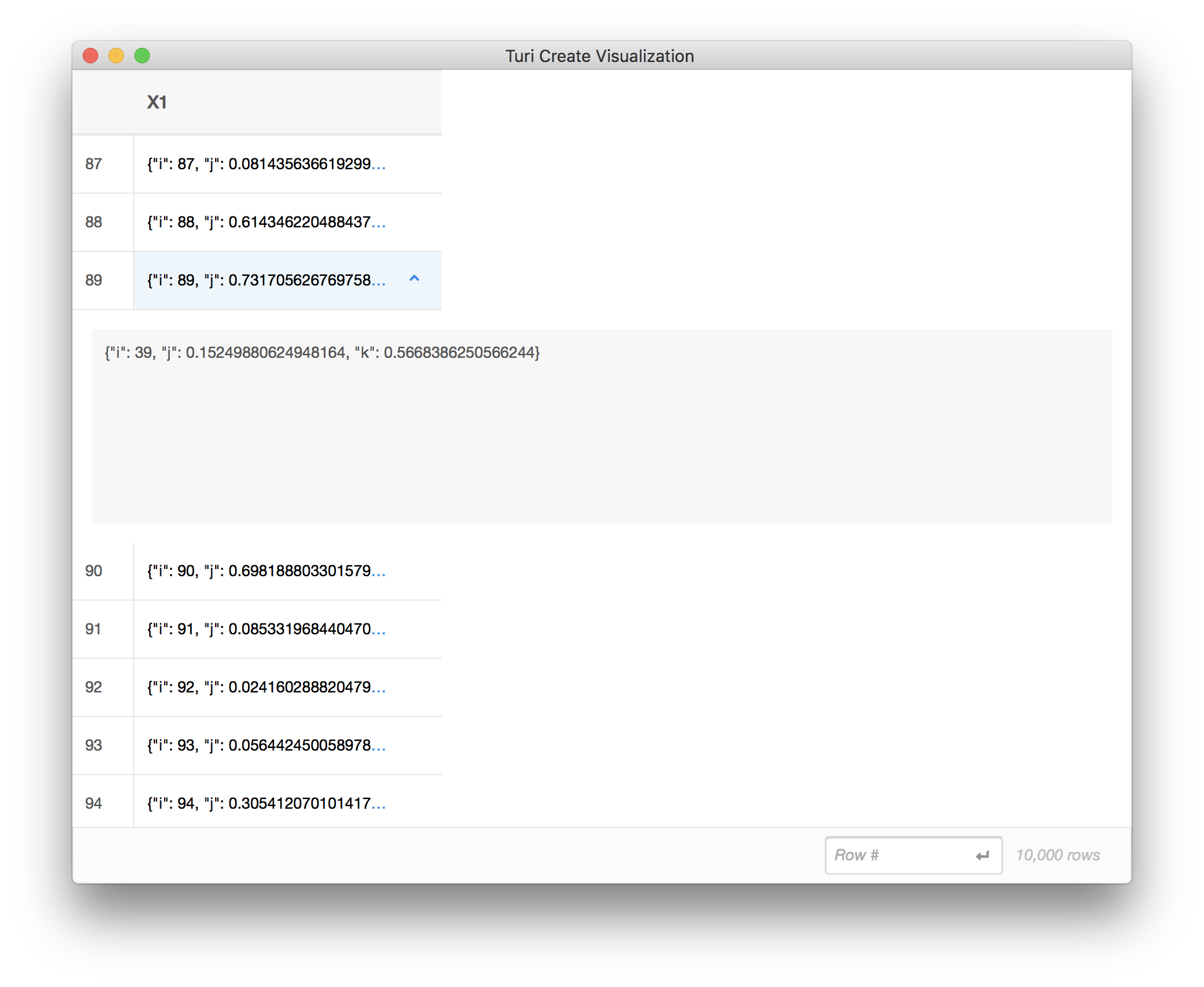Wrong value being displayed in SFrame.explore() · Issue #1150 · apple/turicreate · GitHub