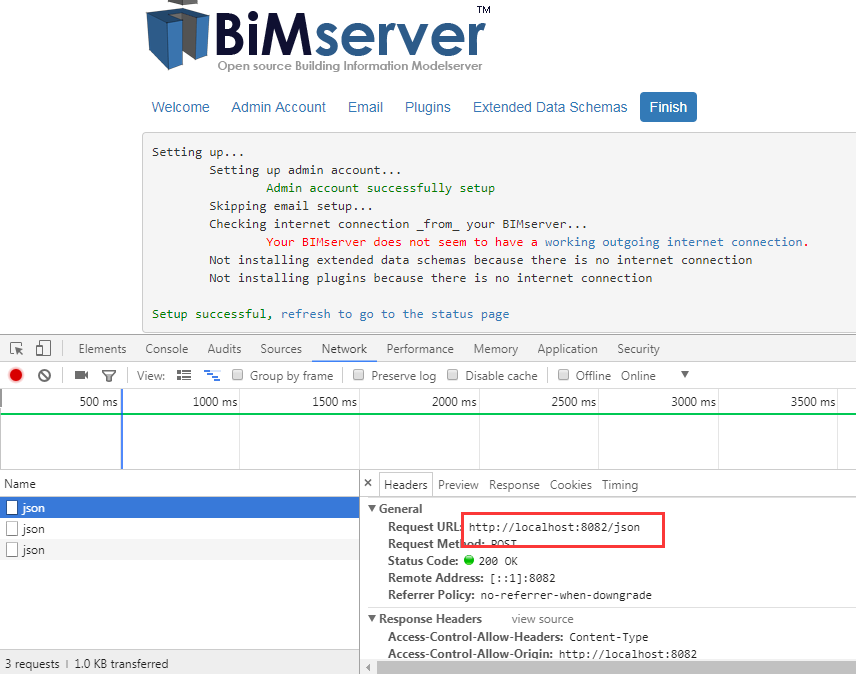 Your BIMserver does not seem to have a working outgoing internet connection? · Issue #581 ...