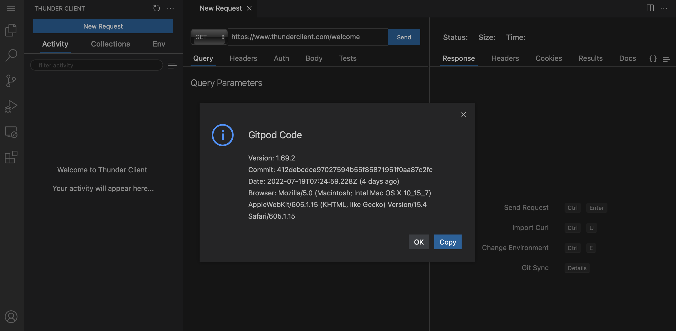 Extensions fails loading when using Gitpod on an iPad · Issue #662 · thunderclient/thunder ...