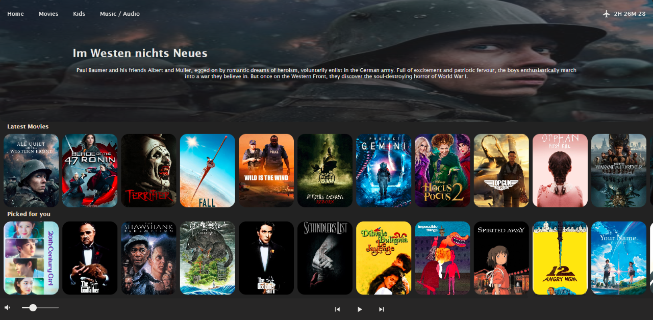 GitHub - gavinwalsh1996/flight-entertainment-system: Project - flight entertainment system