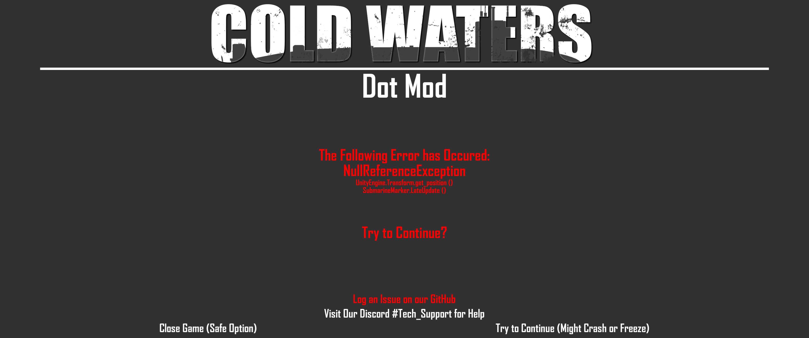 IndexOutofRangeException: Array is out of range - 1984 NATO Campaign - Savegame loading · Issue ...