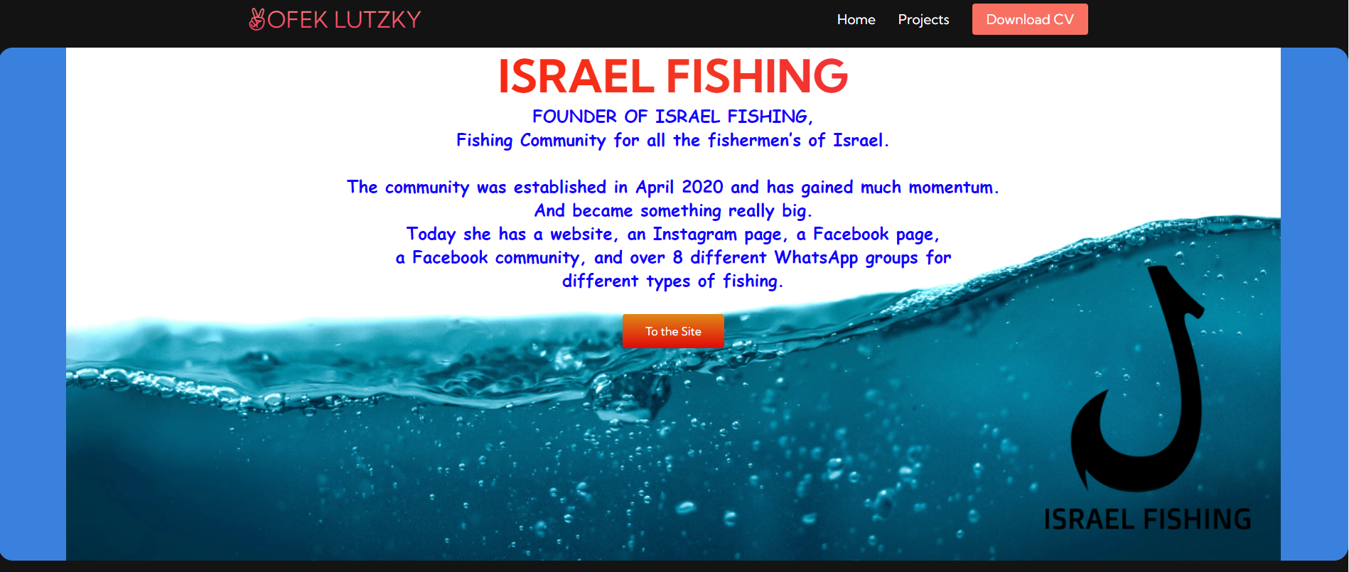 GitHub - Ofek-Lutzky/CV-Site