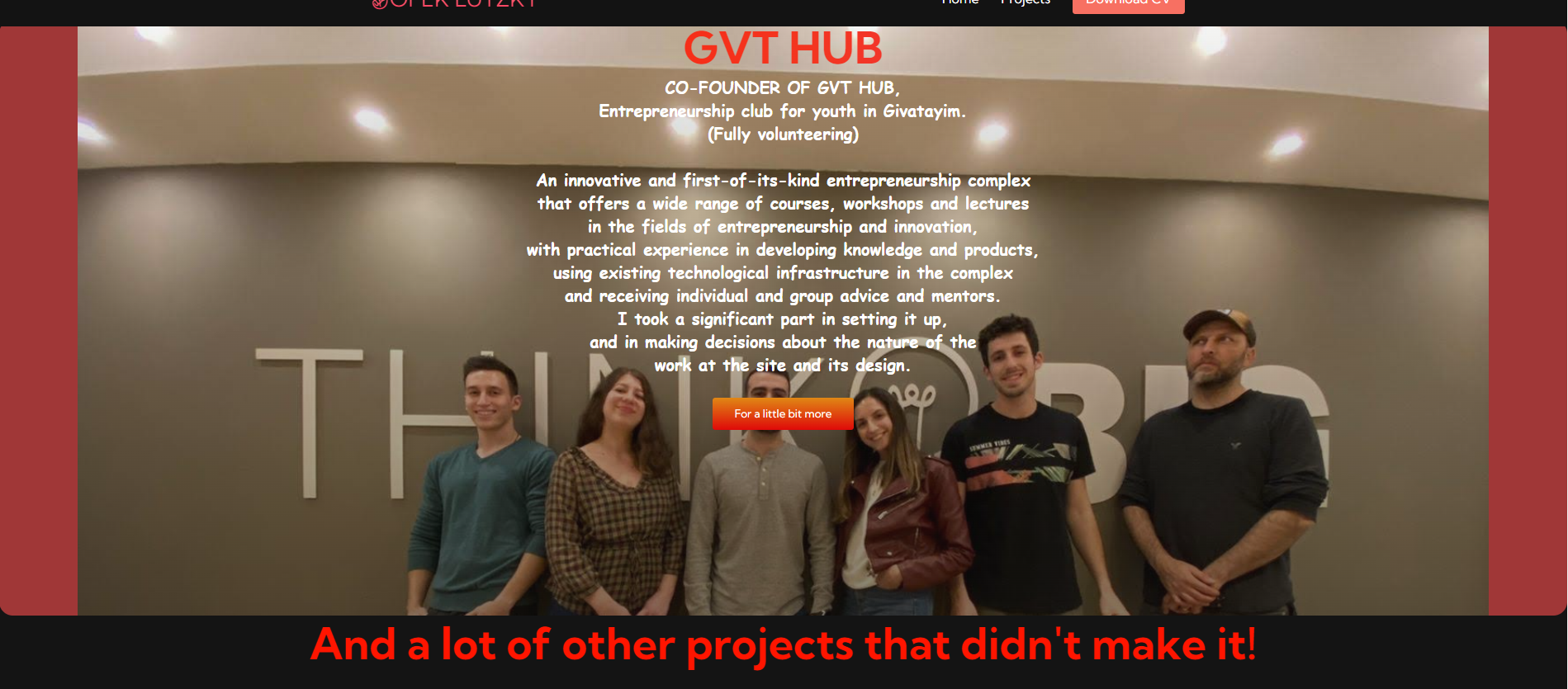 GitHub - Ofek-Lutzky/CV-Site