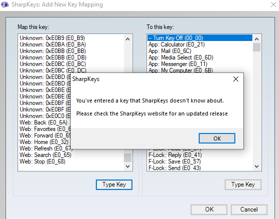 Unknown Key (00_100) · Issue #436 · randyrants/sharpkeys · GitHub