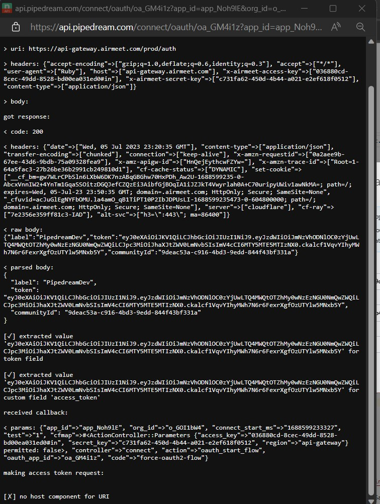 Bug Submit An App Form Doesnt Let Capture Session Auth Configs