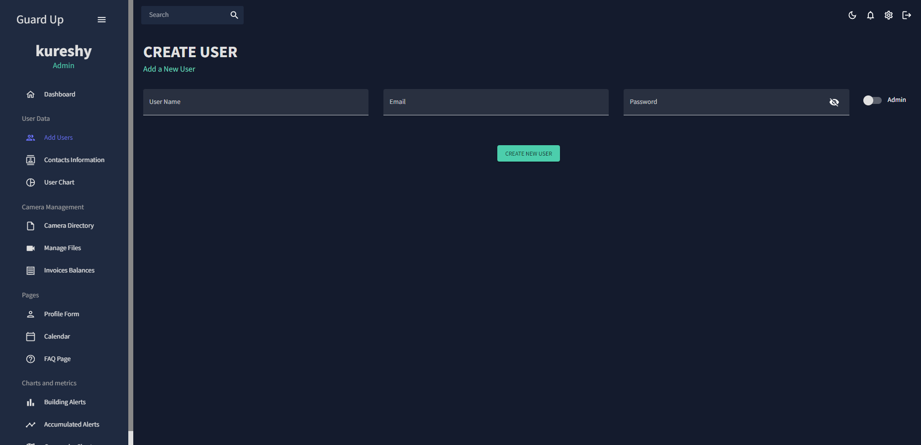 GitHub - kgdash116/Camera-Surveillance-Dashboard--Cloud-Technologies ...