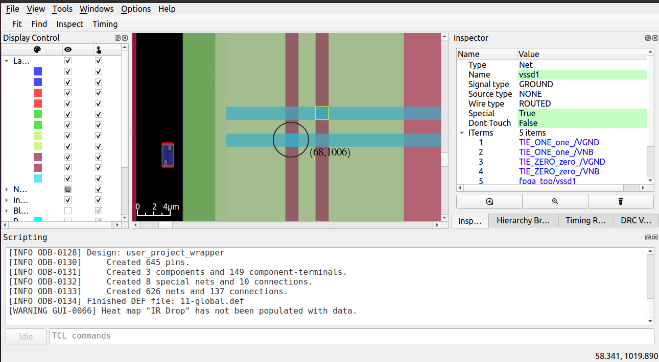 IR Drop Report, Unconnected PDN layer: 5 & 6 · Issue #1617 · The-OpenROAD-Project/OpenLane · GitHub