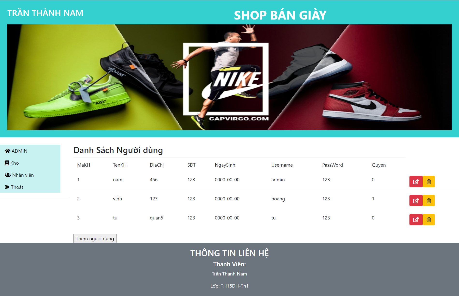 GitHub - Tran-Thanh-Nam/SneakerStore-PHP