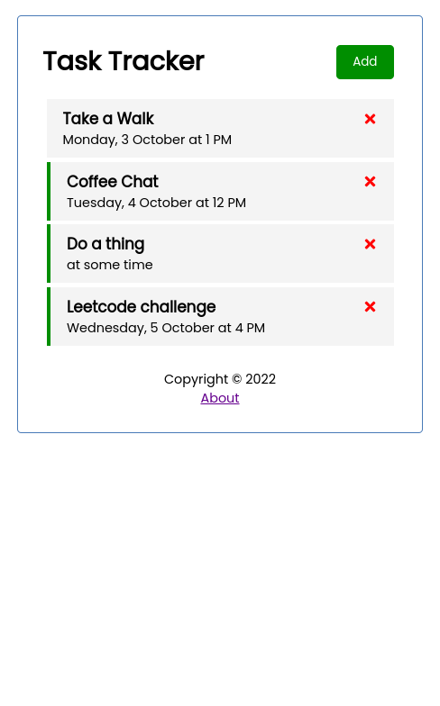 Github Valerievozza React Trask Tracker