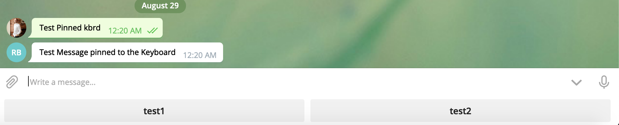 Full keyboard dont work · Issue #769 · irazasyed/telegram-bot-sdk · GitHub